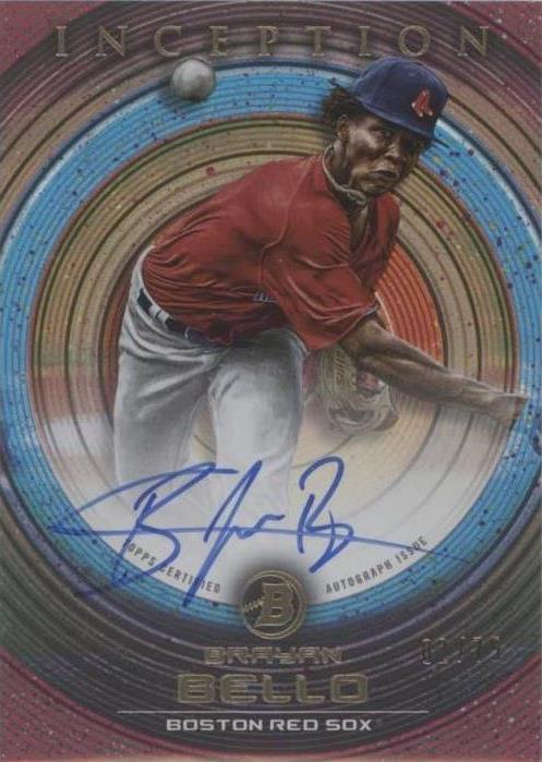 2022 Bowman Inception - Prospect Autographs Brayan Bello #PA-BBO ...