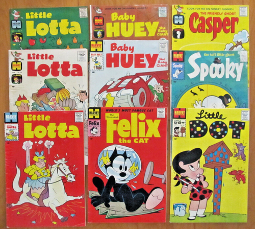 Mixed lot of Nine Silver Age Harvey Comics,all 10 cent covers | eBay