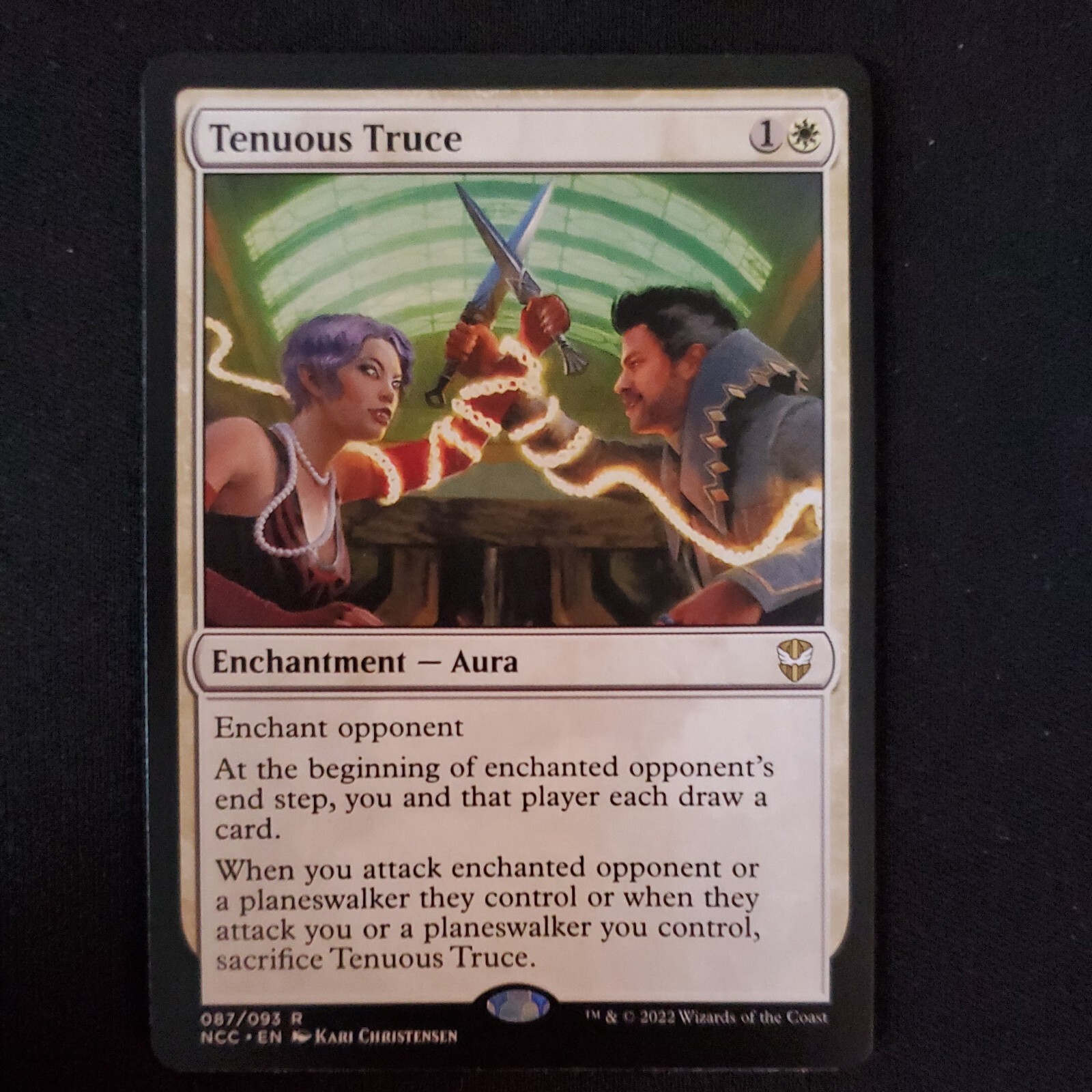 MTG Tenuous Truce Commander: Streets of New Capenna 087/093 Regular ...