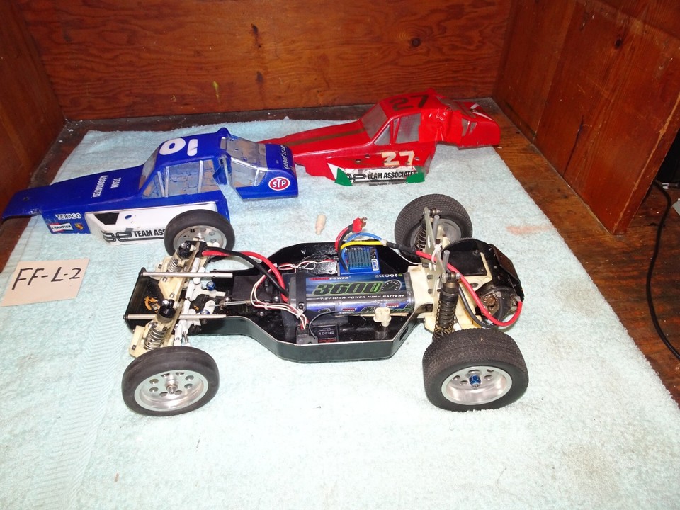 Vintage Team Associated RC10 Rare Custom RC 10 Gold Pan Aluminum Wheels ...