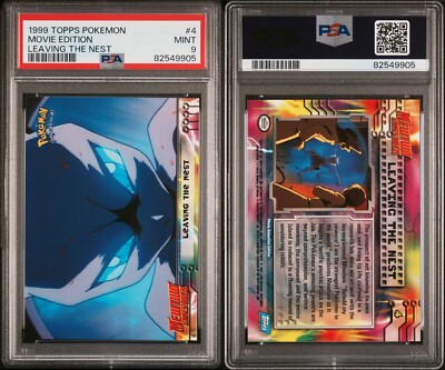 Leaving The Nest 4 - PSA 9 - Topps Series - Pokémon Card | eBay