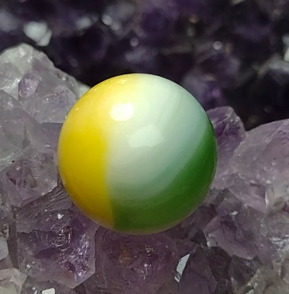 Yellow & Green Rainbow Style Patch Akro or Kokomo ? Wounded Vintage ...