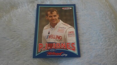 P.J. Jones, Team Thunderbird, Racing, Maxx Limited Edition Race Cards ...