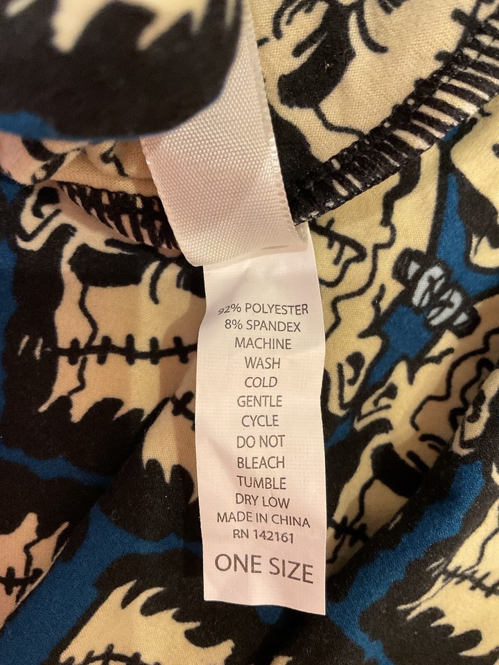 LuLaRoe One Size OS Leggings Halloween Frankenstein Monster | eBay