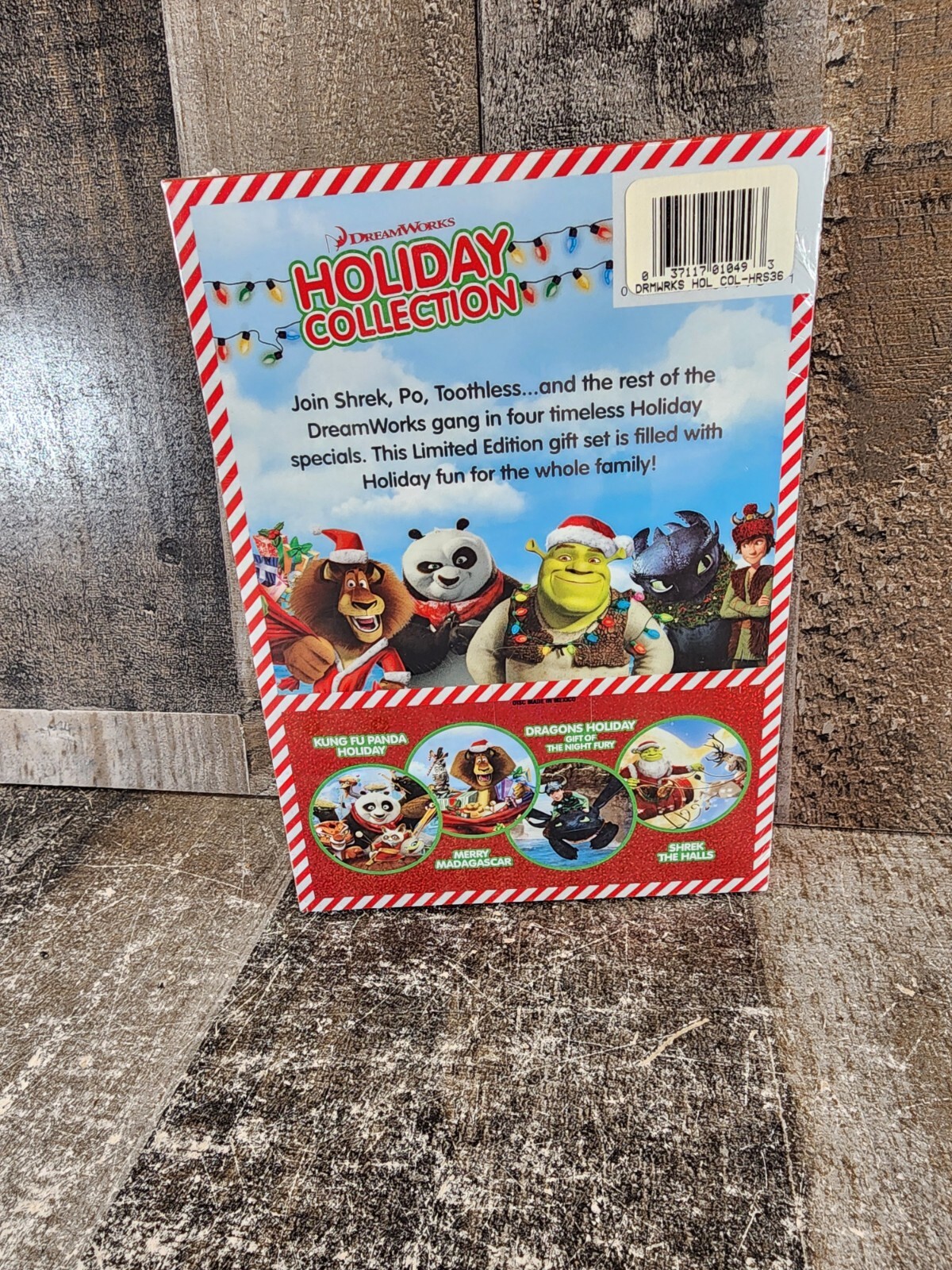 DreamWorks Holiday Collection (DVD) Shrek The Halls, Merry Madagascar ...