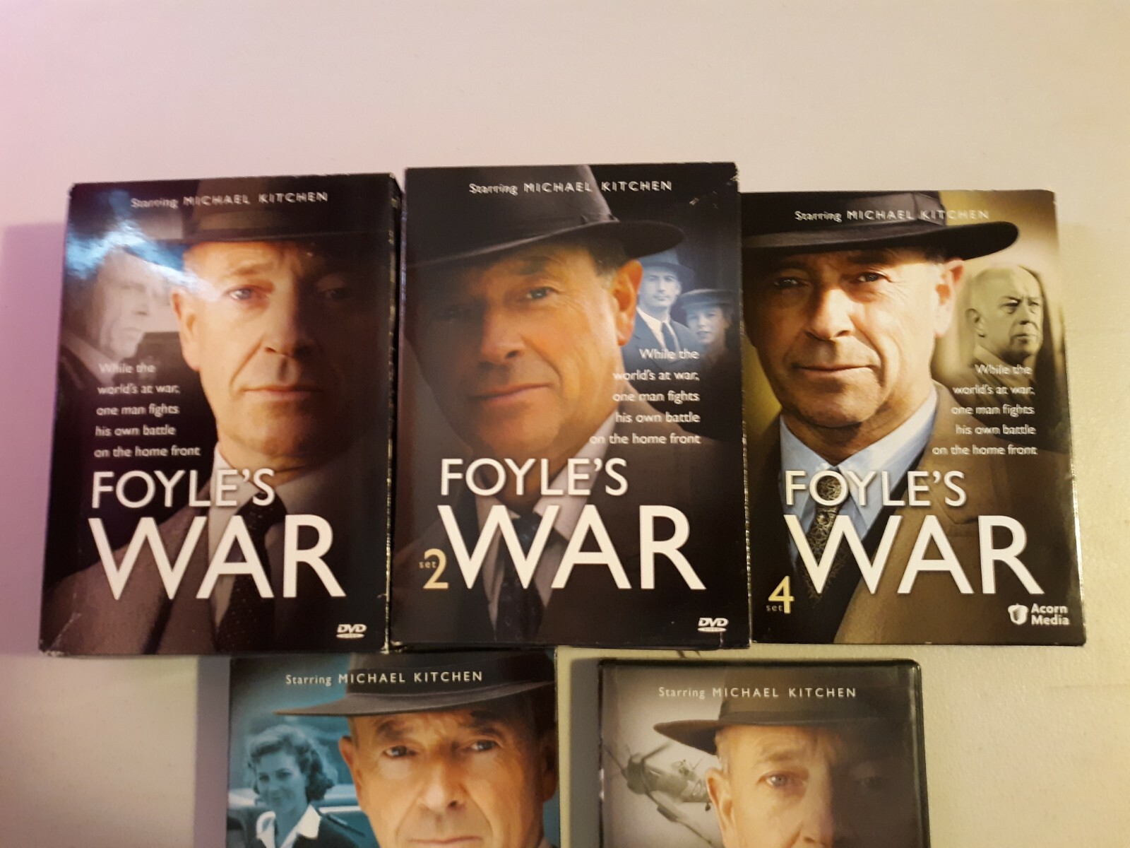 Foyle’s War DVD Lot of 4 sets + 1 movie 1 2 4 6 Free Shipping Bundle | eBay