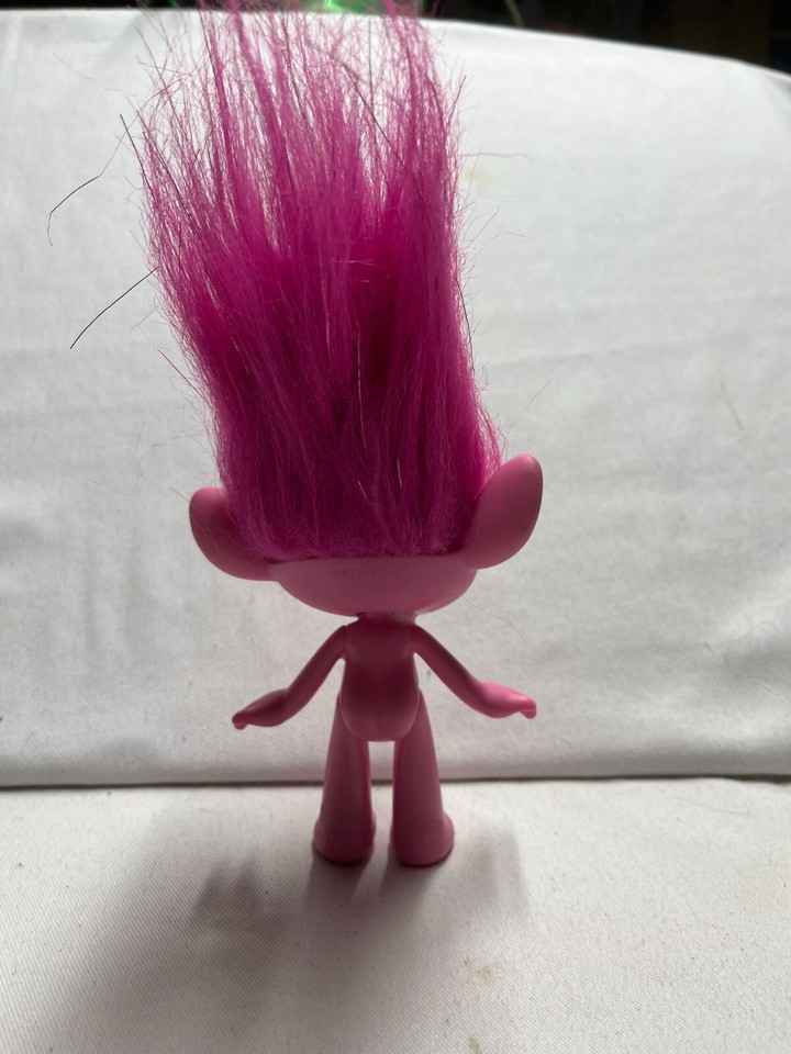 Troll- Poppy- Pink Hair | eBay