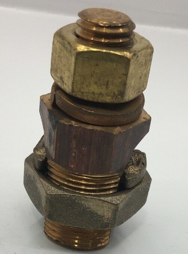 SSS8 PENN UNION 3/0 SOLID-4/0 STRAIGHT BRONZE SERVICE POST CONNECTOR ...