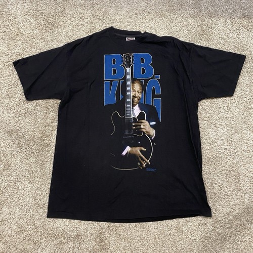 BB King 1998 Tour Single Stitch Onieta Black Shirt XXL | eBay