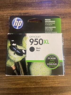 HP 950XL High Yield Original Ink Cartridge, Black (CN045AN) "New" Exp ...