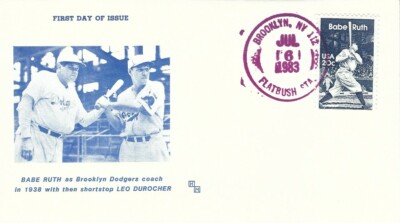 2046 20c BABE RUTH - FDC #64 | eBay