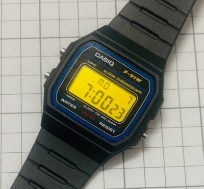 Custom Casio F91W Color Screen Mod | eBay