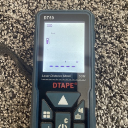 DTape Laser Distance Meter Professional Tool DT50 | eBay