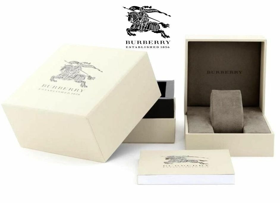 Burberry® watch BU10005 Stainless steel Engraved black dial Burberry® watch BU10005 Stainless steel Engraved black dial
