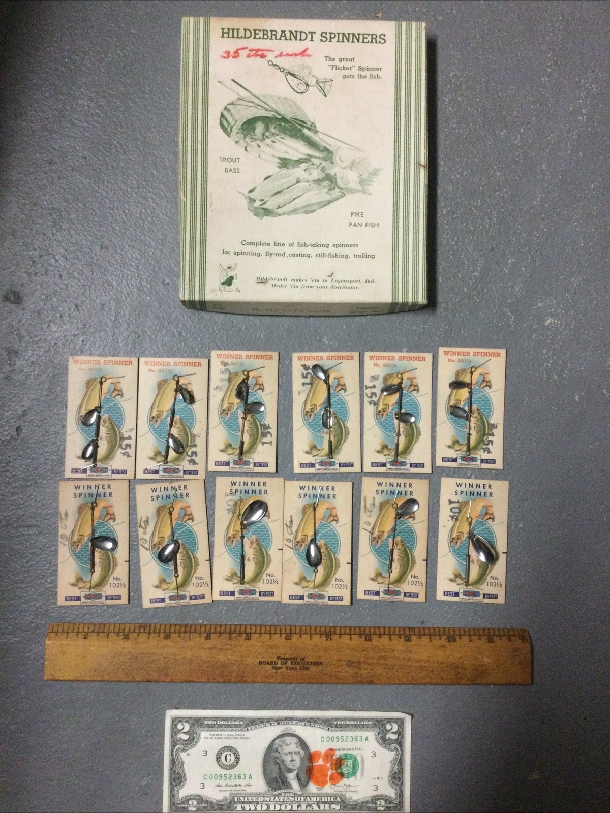 Vintage 1 Dozen Hildebrandt Spinners NOS In Original Master Pack Box | eBay