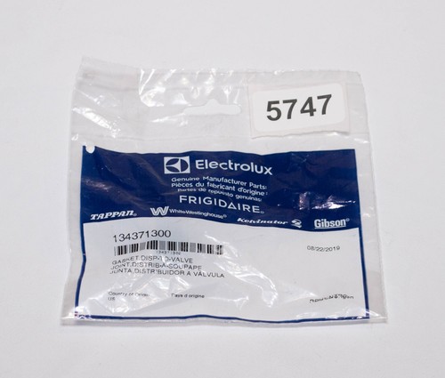 Electrolux 134371300 Washing Machine Dispenser to Valve Gasket | eBay