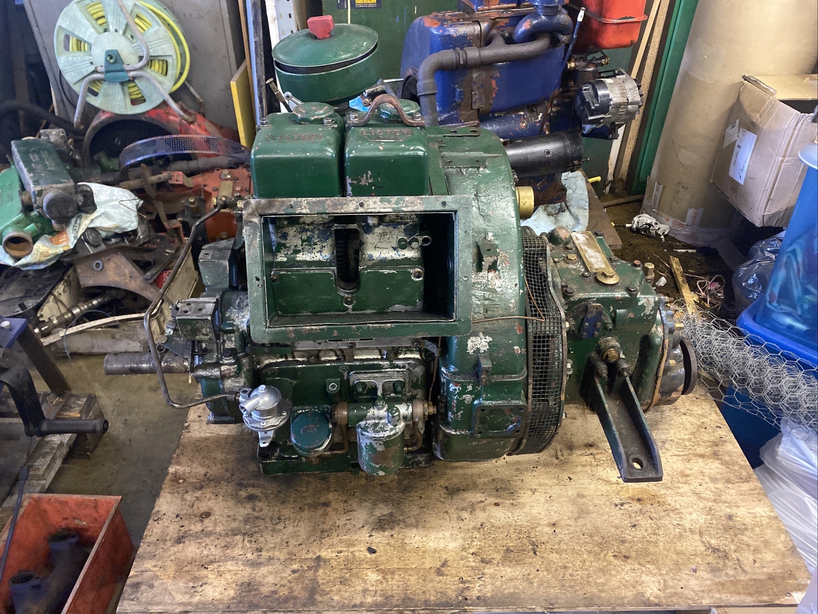 Lister SR2 Refurbished Marine Engine Inc Gearbox | eBay UK