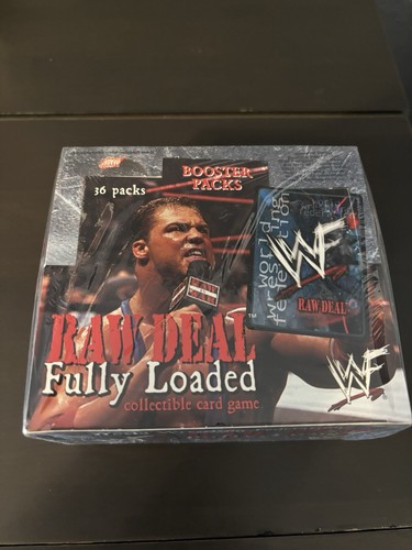WWE/ WWF Raw Deal Fully Loaded Sealed Booster Box | eBay