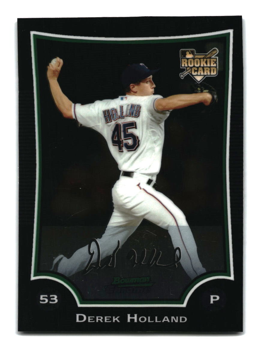 2009 Topps Chrome - #218 Derek Holland (RC) for sale online | eBay