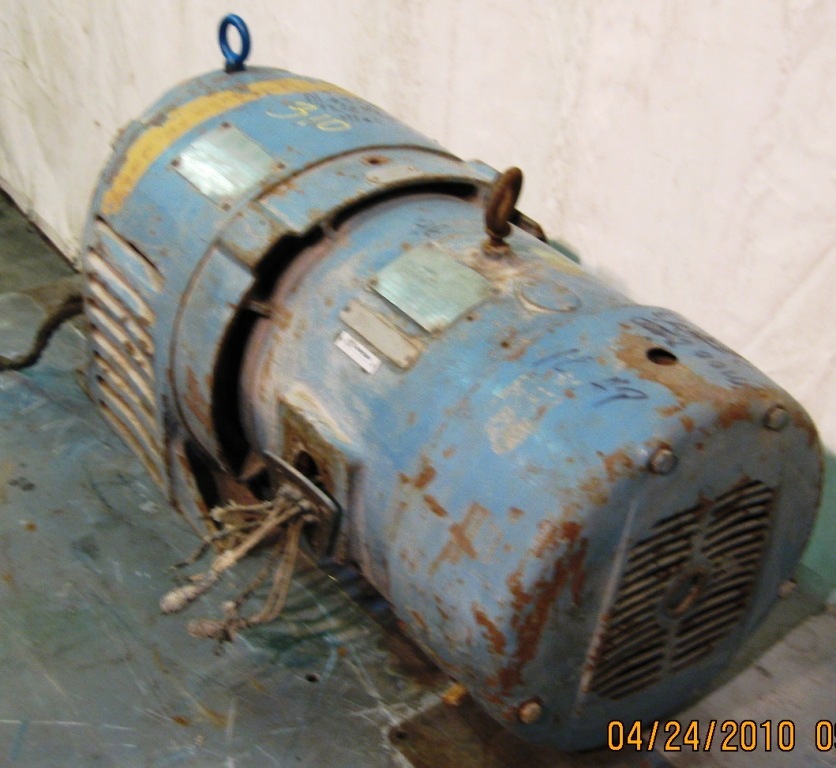 GE TRI CLAD INDUCTION MOTOR 10 HP & GE 10HP GENERATOR, 5K4256Y2484 | eBay