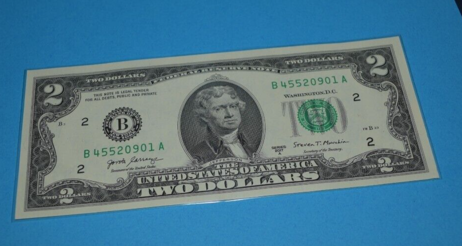 2017A NEW Uncirculated Consecutive Two Dollar Bill Crisp $2 Note | eBay