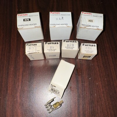 Furnas Type H Thermal Overload Heater Elements Sizes H1 - H86 | eBay
