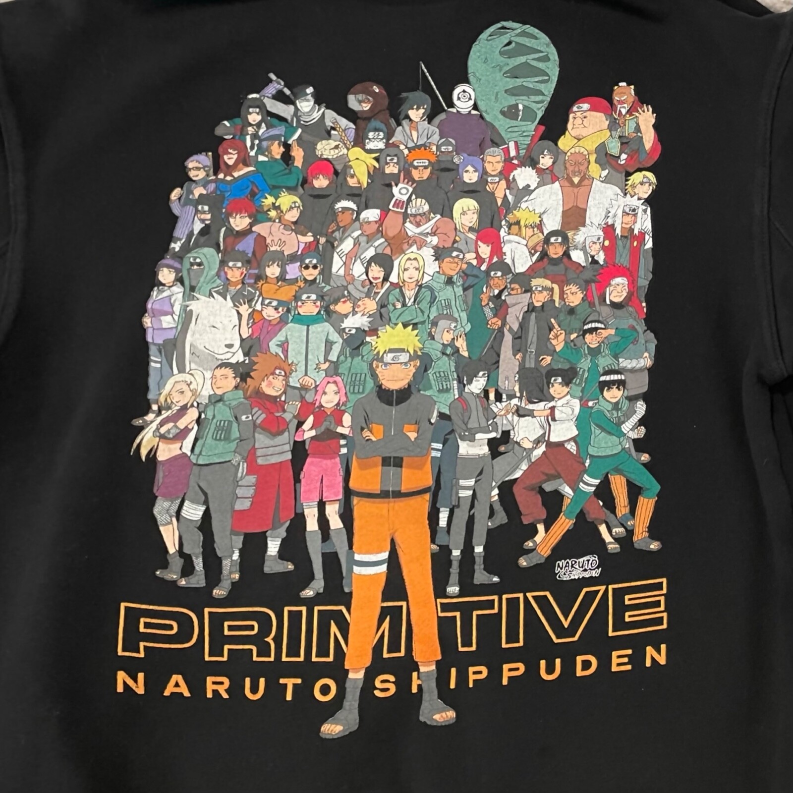 Primitive X Naruto Shippuden Characters Black Hoodie … - Gem