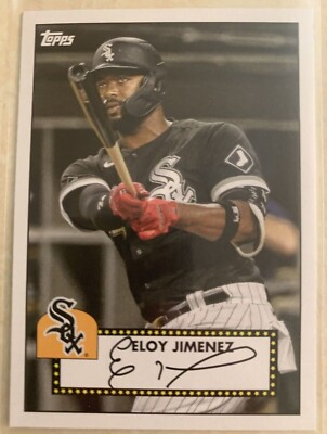 2021 Topps - 1952 Topps Redux #T52-37 Eloy Jimenez, Autograph | eBay