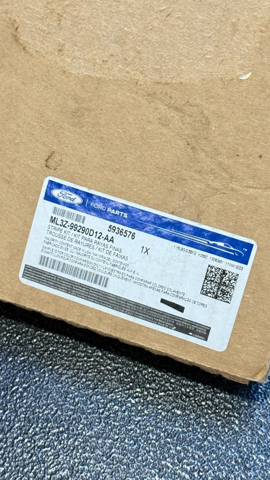 New OEM genuine Ford Raptor FP RH Rear Bed Decal 2021-2024 F150 ML3Z ...