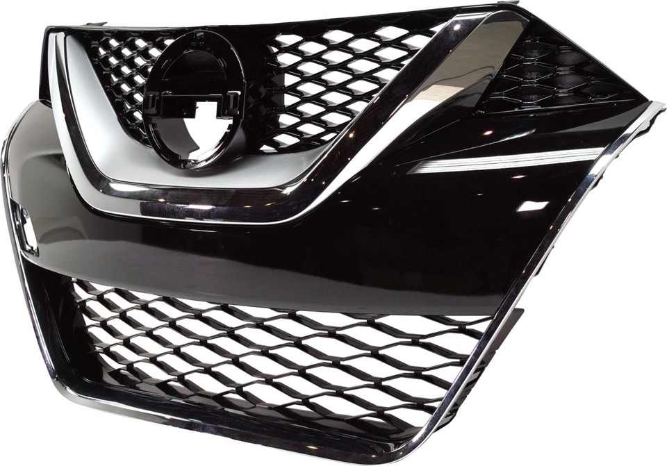 NEW Front Bumper Cover Primed & Grille Assembly Kit For 2016-2018 ...
