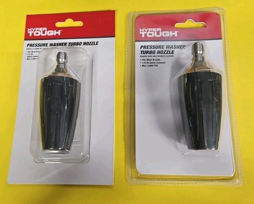 HYPER TOUGH Pressure Washer Turbo Nozzle Quick Connect Max 3600 PSI ...