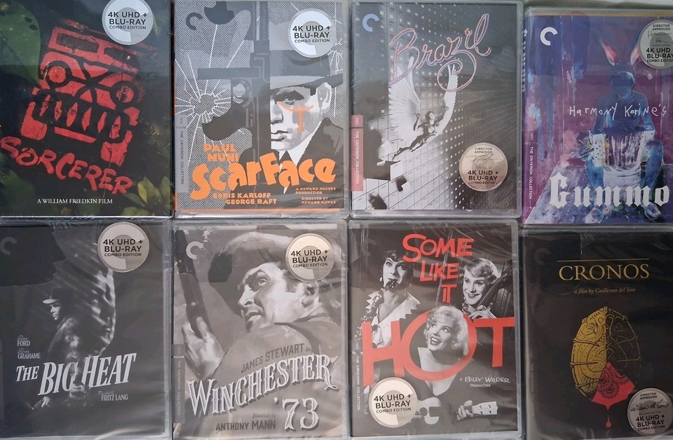 Lot of 8 Criterion Collection films 4K UHD + Blu-ray BRAND NEW | eBay