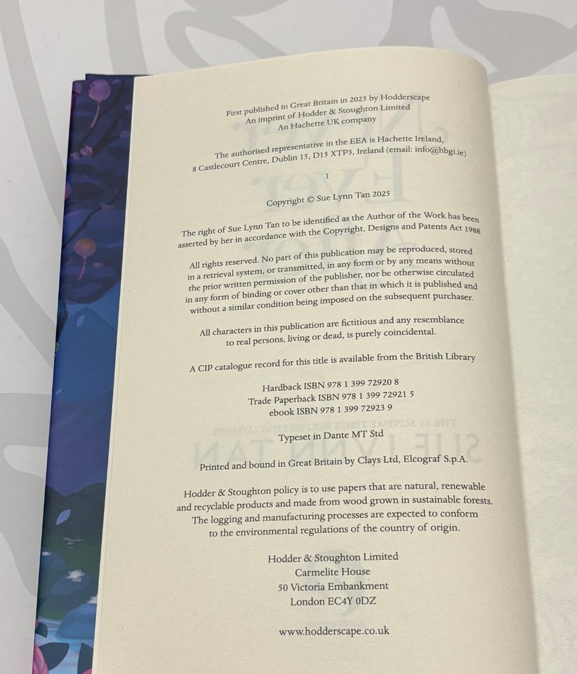 Never Ever After by Sue Lynn Tan - Signed Edition | eBay UK