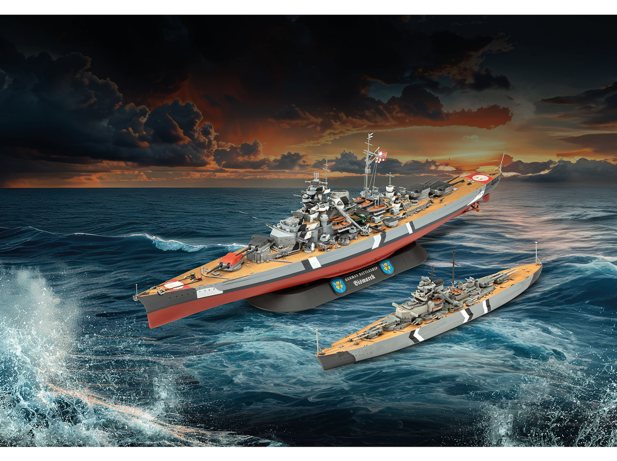 Best 1/700 Yamato Revell Gift Set The Legendary Bismarck | Trgovina ...