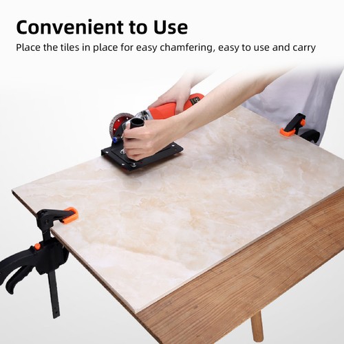 45 Degree Chamfer Cutting Bracket Metal Base Plate Stand Set ...