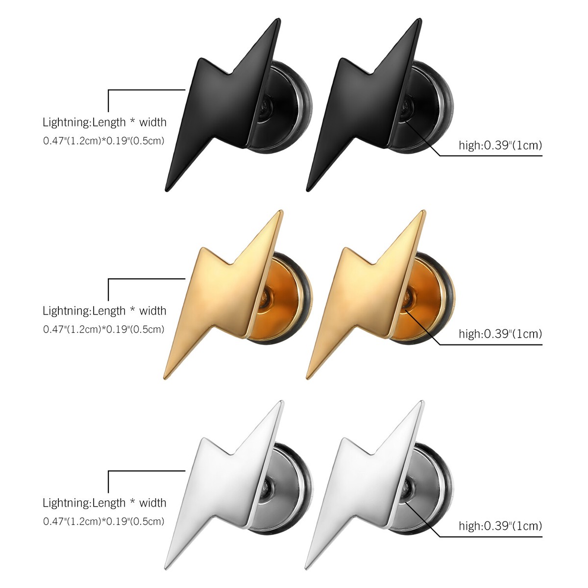 Flash Lightning Bolt On The Ear