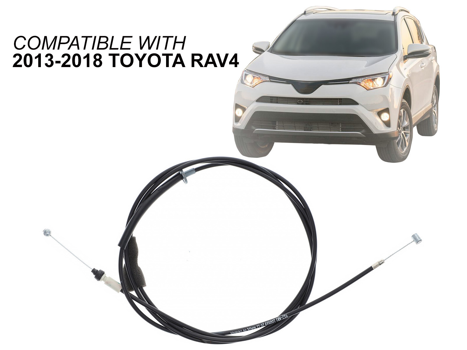 For Hood Release Cable 2013 - 2018 Toyota RAV4 5363042110 | eBay