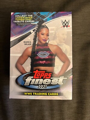2021 WWE Topps Finest Blaster Box Sealed | eBay