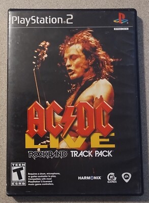 AC/DC Live Rock Band Track Pack PS2 Game Playstation 2 CIB | eBay