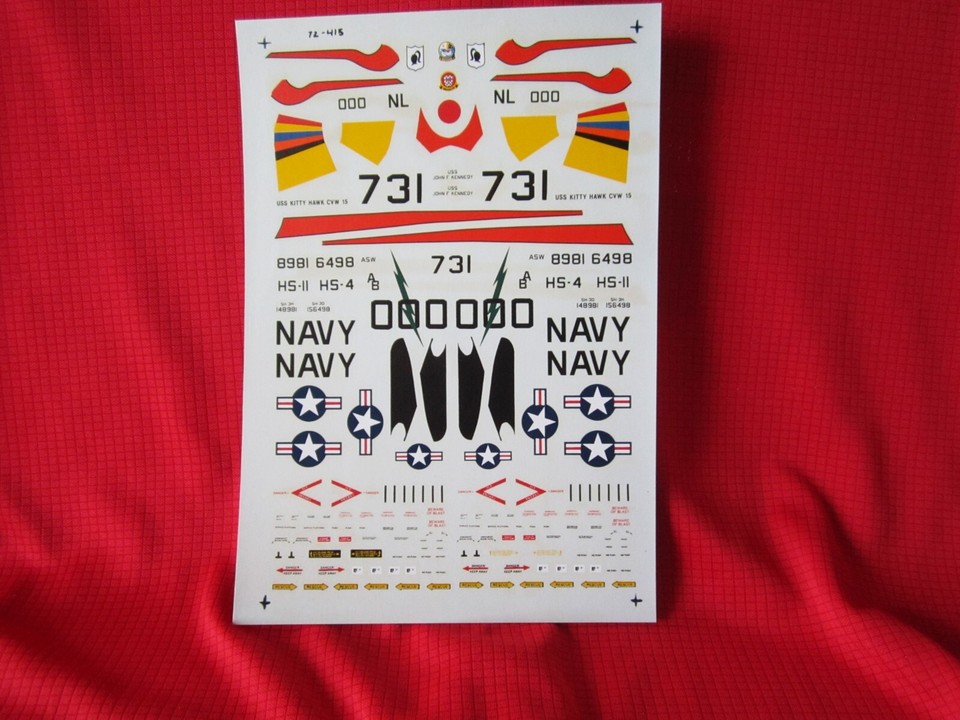 1/72 Superscale 72-415 SH-3H HS-4/CVW-15, HS-11 K Hawk /CVW-1 JFK YK | eBay