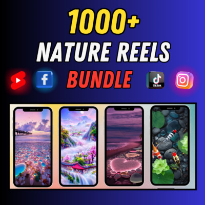 1000+ Nature Reels Bundle - Perfect for Instagram, Facebook, Ytshorts ...