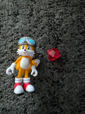 Jazwares SEGA Sonic the Hedgehog of movie Tails figure | eBay