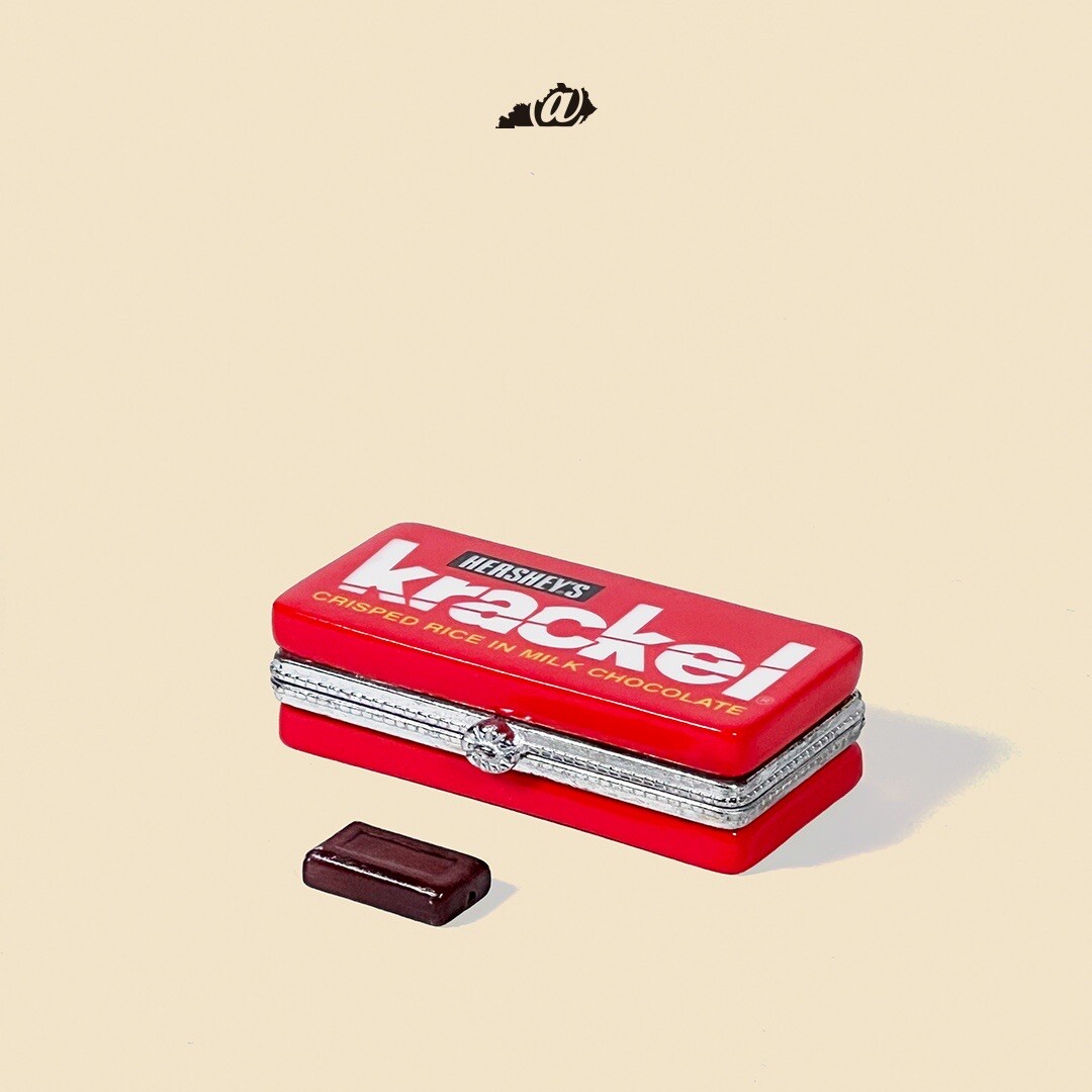Hershey’s Krackel Bar PHB Porcelain Hinged Trinket Box Midwest of ...