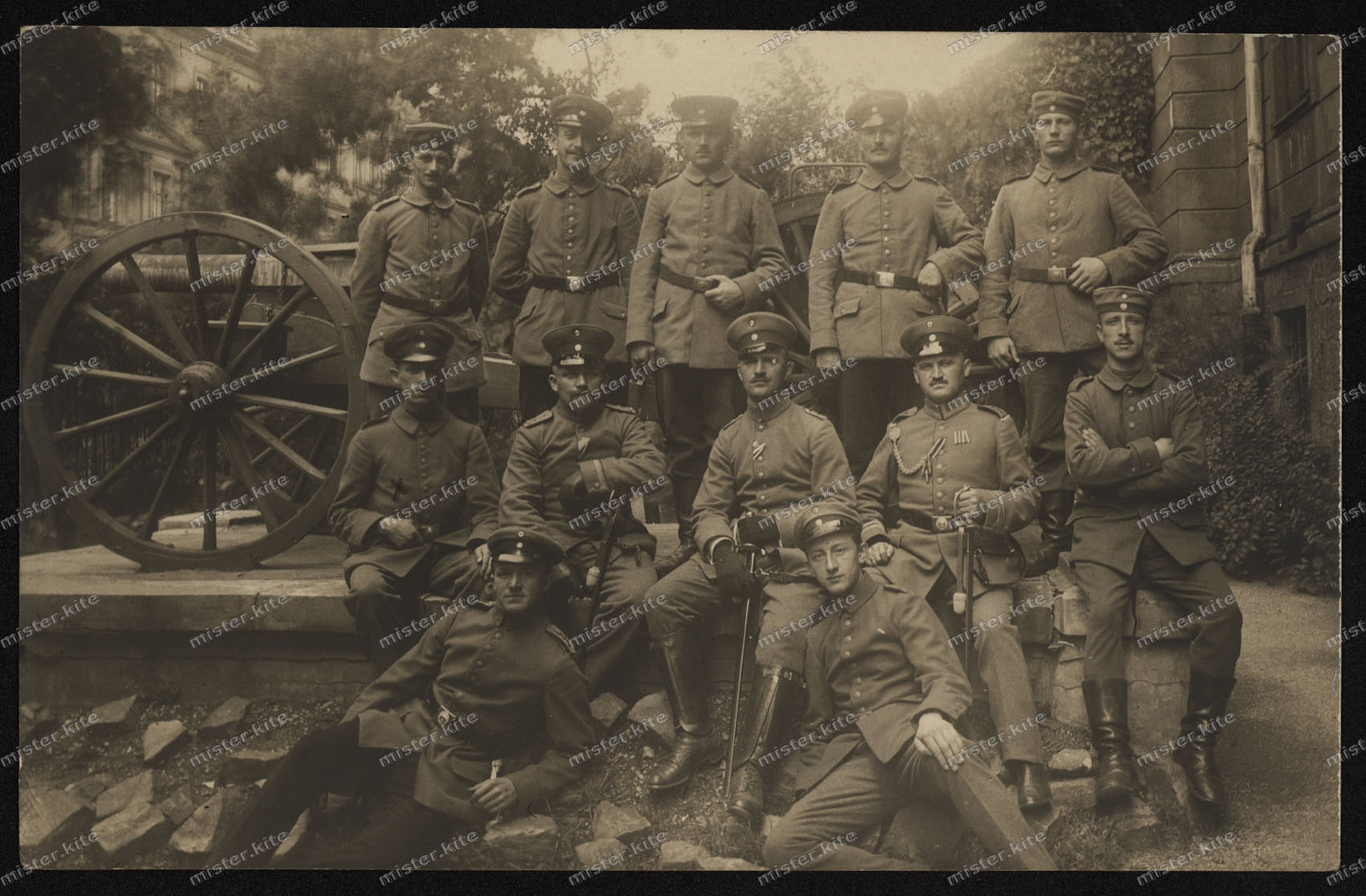 Foto-AK-Infanterie-Regiment Kronprinz-IR 104-Sachsen-Chemnitz-1915- | eBay