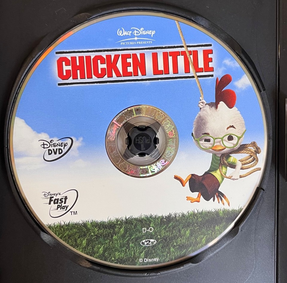 WALT DISNEY Chicken Little צ'יקן ליטל DVD ISRAEL Hebrew Edition Special ...