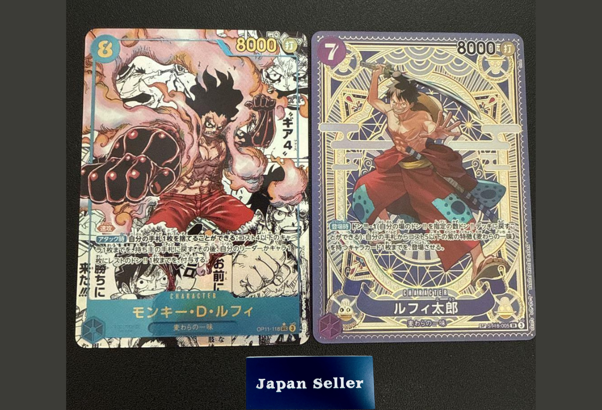 Monkey D. Luffy Manga Alt Art OP11-118 SEC Luffy taro set A Fist of ...