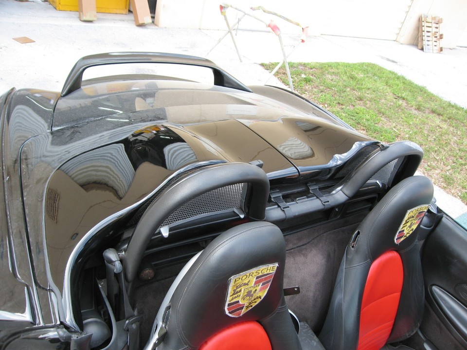 Porsche 96-12 Boxster 986 987 Humps Speedster Humps Painted Lapis Blue ...
