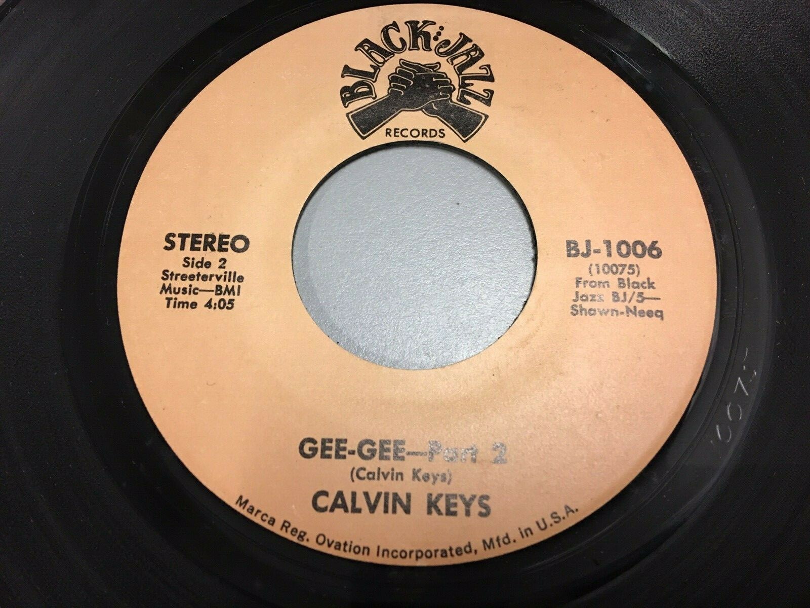 Calvin Keys JAZZ 45 Gee-Gee Part 1&2 on Black Jazz Label DD1 | eBay