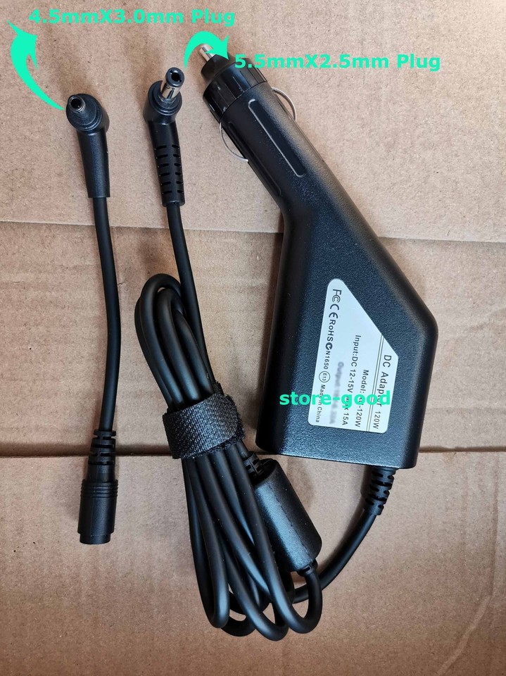 120W car charger adapter for MSI GF63 Thin 11UC-261 11UD-260 11UC-263 ...