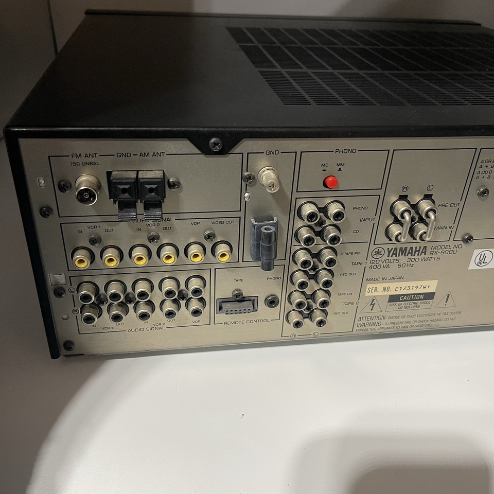 Yamaha RX-900U Receiver Stereo Amplifier - FULLY WORKING - BEAUTIFUL ...